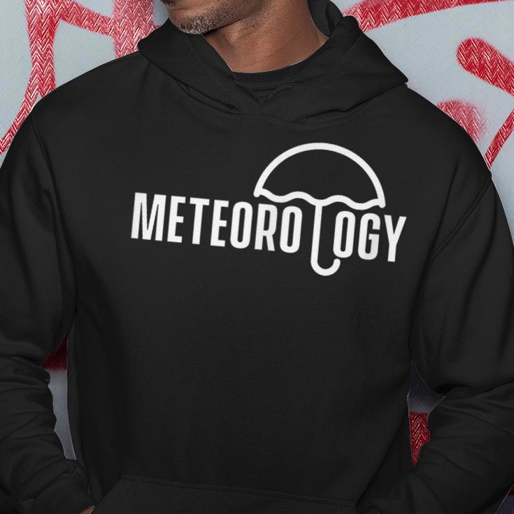 Meteorology Meteorologist Sun Rain Weather Forecasting Hoodie - Monsterry