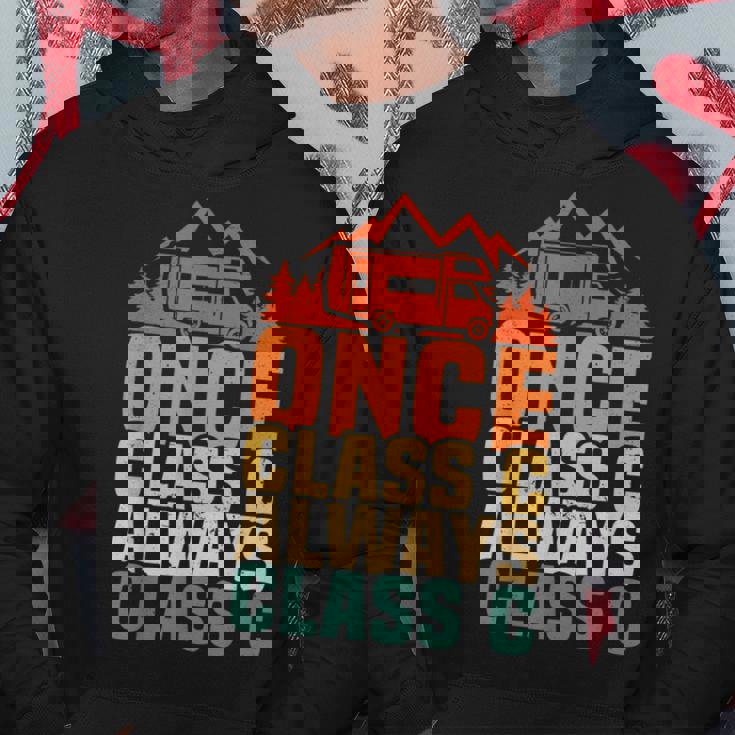 Once Class C Always Class C Rv Camper Camping Hoodie - Monsterry