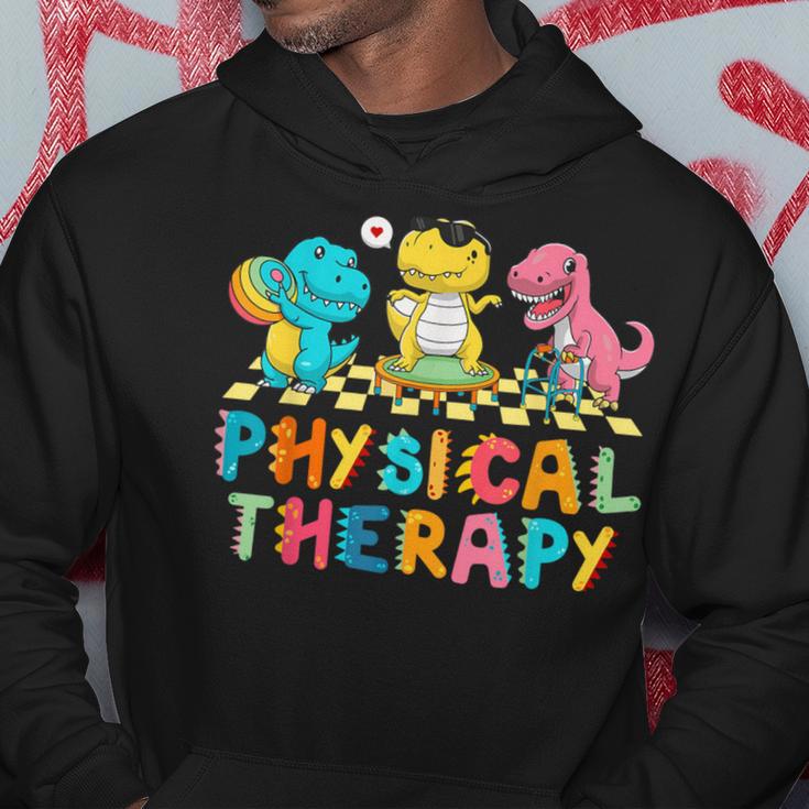 Pediatric Physical Therapist Cute Dinosaur Pt Pta Therapy Hoodie ...