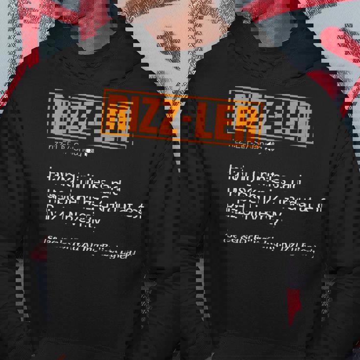 Rizzler Definition Meme Quote Gen Z Rizz Up Hoodie - Seseable