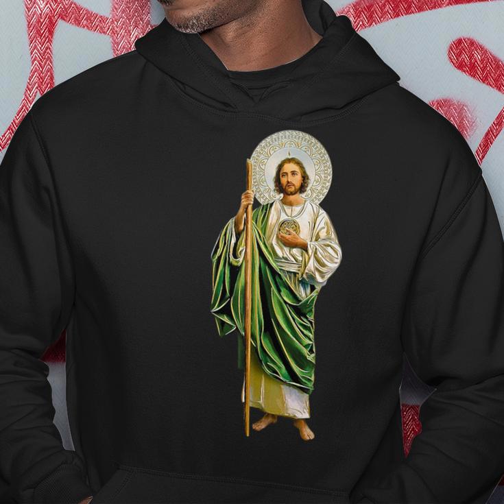San Judas Tadeo Saint Jude Thaddeus Hoodie - Monsterry