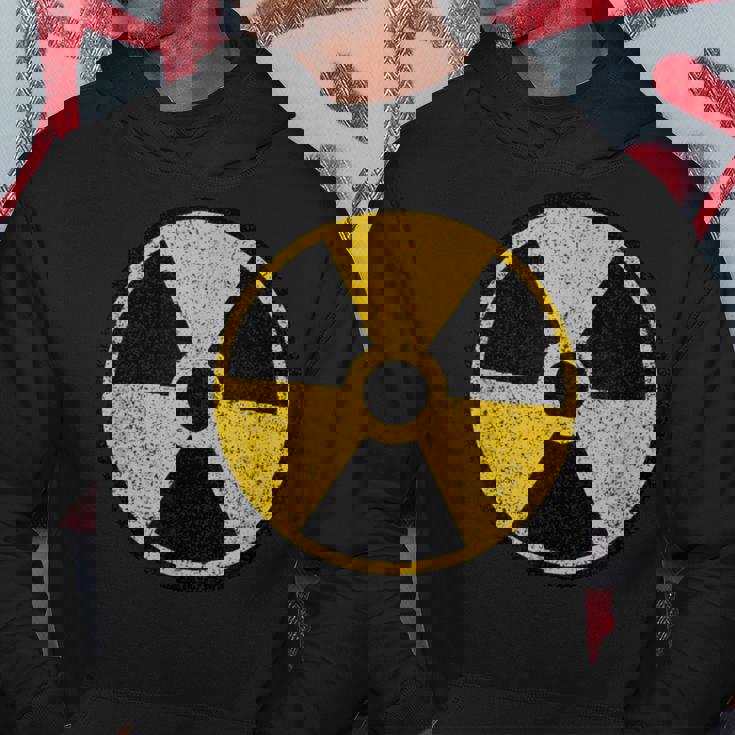 Símbolo De Advertencia Nuclear Radioactivo Desde Radiación Sudadera ...