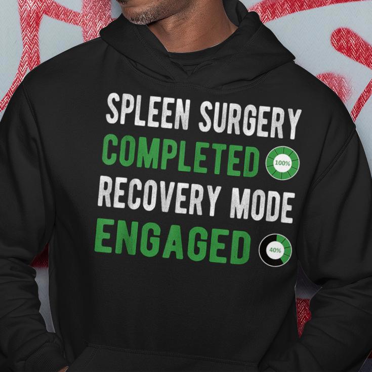 Spleen Surgery Recovery Mode Splenectomy Spleen Removal Hoodie - Monsterry