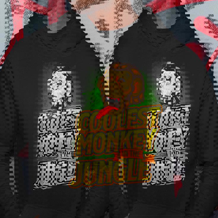 Ugly Monkey Coolest Monkey In The Jungle Freak Humor Graphic Hoodie ...