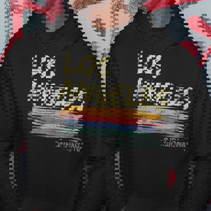 Vintage Los Angeles California Souvenir Idea Hoodie - Monsterry