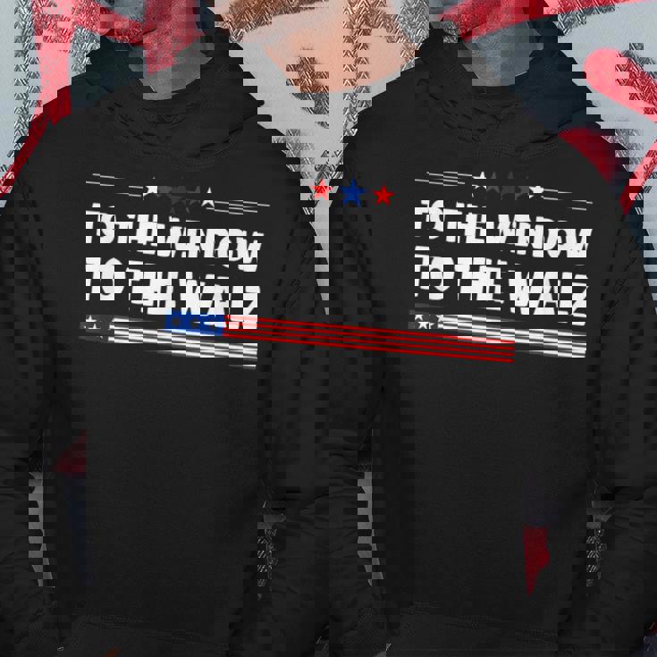 To The Window To The Walz Harris Waltz 2024 Hoodie - Monsterry