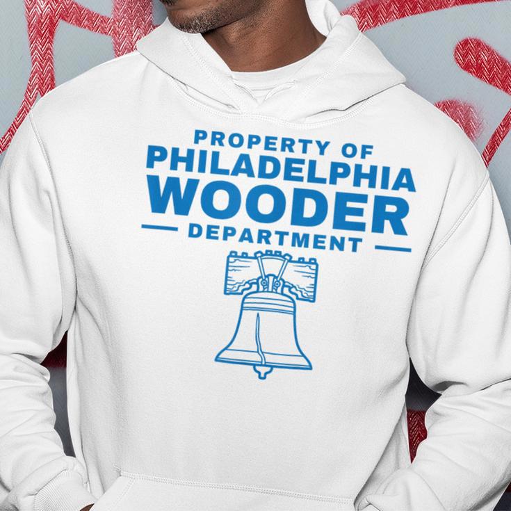 Philadelphia Wooder Department Philly City Hall Parody Hoodie - Monsterry