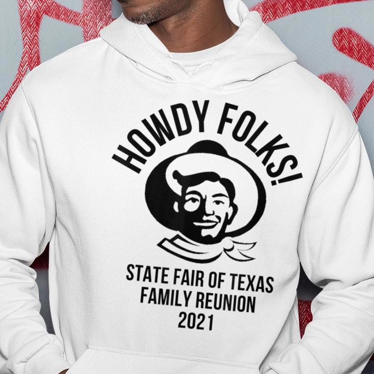 Howdy Folks State Fair Texas Cowboy Family Reunion 2021 Hoodie - Monsterry
