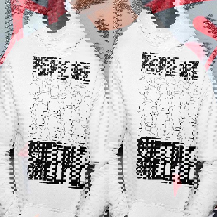 People Are Sheeple Wojak Npc Meme Brainwashed Masses Obey Hoodie ...