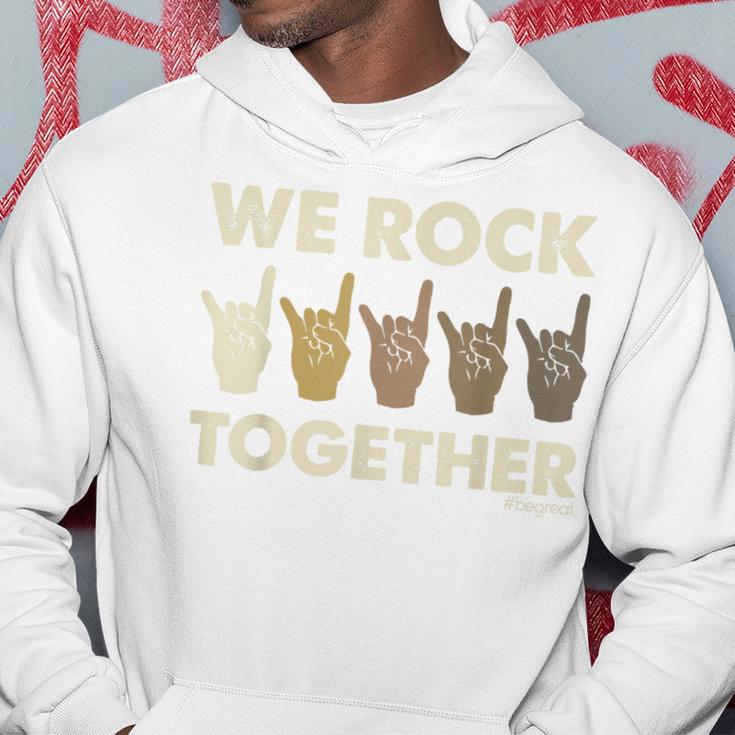 We Rock Together Sign Language Hoodie | Mazezy
