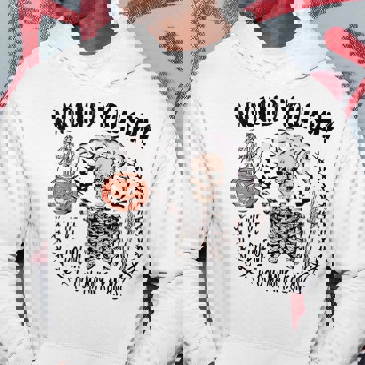 Would You Say I've Done Too Many Scans Halloween Ct Tech Hoodie - Monsterry