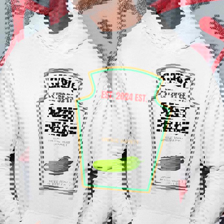 Sweet Relish Diy Halloween Costume Condiment Green Pickle Hoodie ...