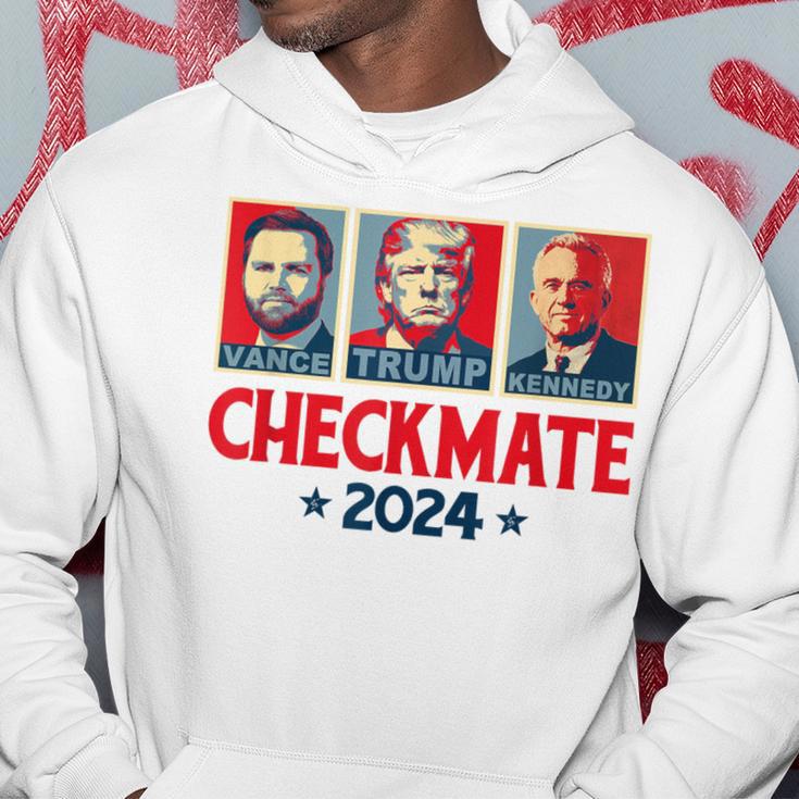 Trump Vance Kennedy Checkmate 2024 Election Republican Hoodie - Monsterry