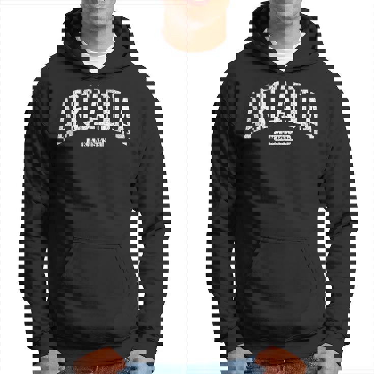 Arcadia Kansas Ks Js03 College University Style Hoodie - Monsterry