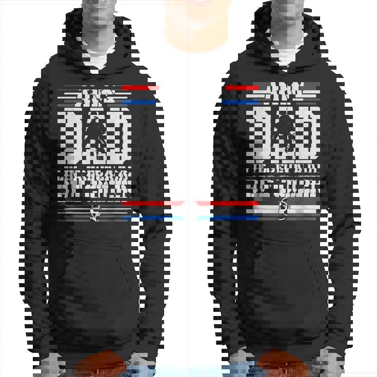 Army Dad Like A Regular Dad But Cooler Men's Hoodie - Monsterry