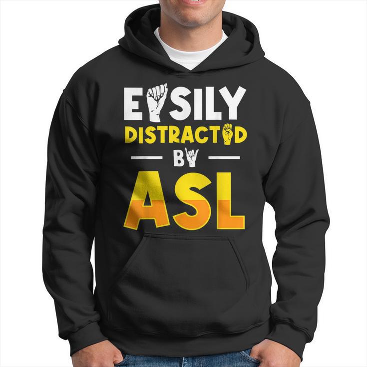 Asl Deaf Awareness & Sign Language Hoodie - Monsterry