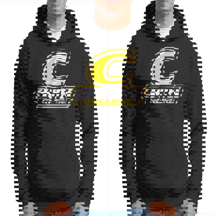 Centre College Colonels Stacked C Logo Men's T-shirt Back Print - Monsterry