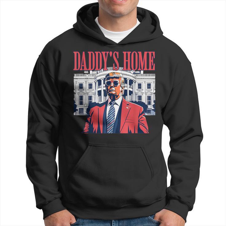 Daddys Home White House Trump Donald Trump Hoodie - Thegiftio