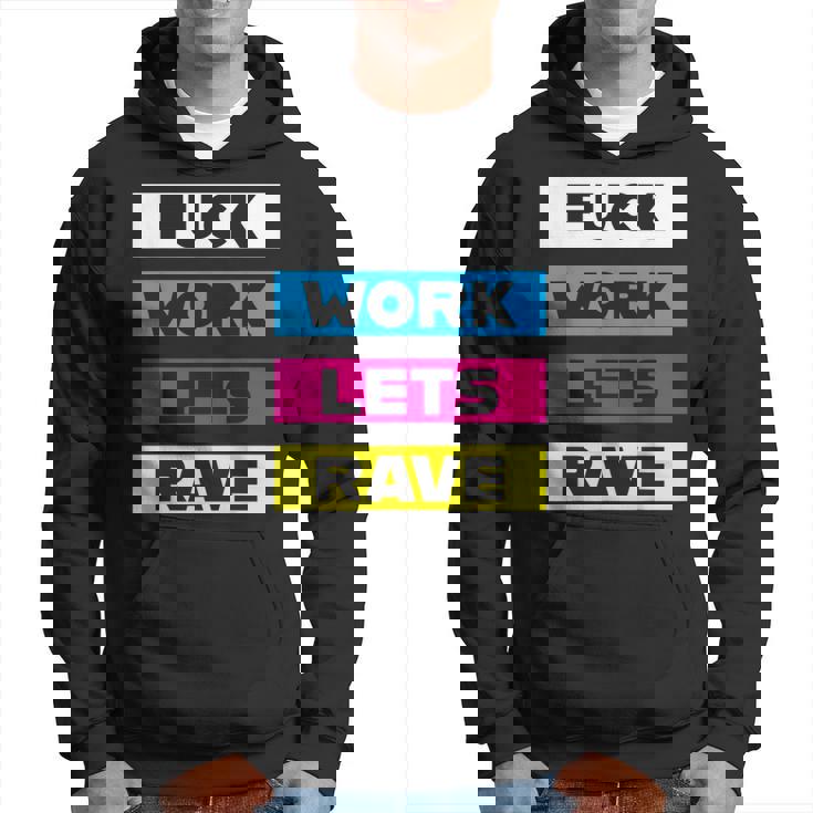 Rave Gear Trippy Edm For Rave Festival Outfit Hoodie - Monsterry