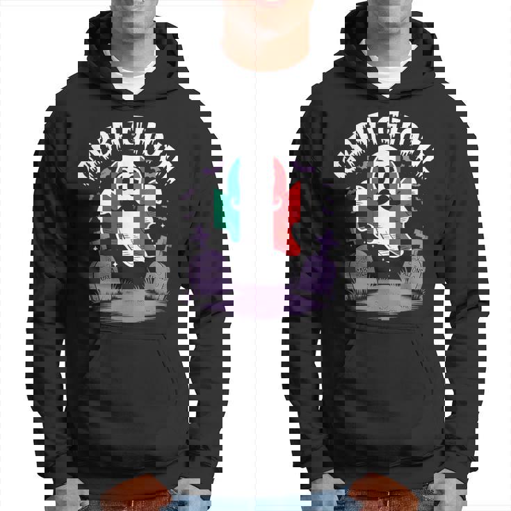 Halloween Graveyard Gaba Ghoul Ghost Italian Gabagool Hoodie | Mazezy