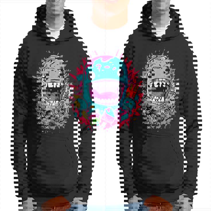 Japanese Monster Jdm Nerd Domo-Kun Hoodie - Monsterry AU