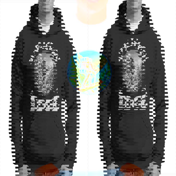 Live Laugh Edge Ironic Brainrot Meme Edging Quote T-Shirt - Monsterry