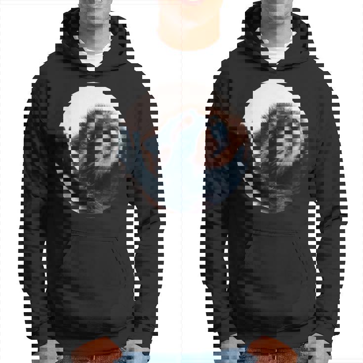 Pedro Dancing Raccoon Meme Men's T-shirt Back Print | Mazezy