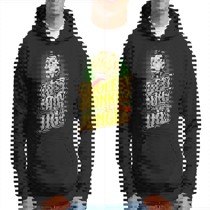 Ugly Monkey Coolest Monkey In The Jungle Freak Humor Graphic Hoodie ...