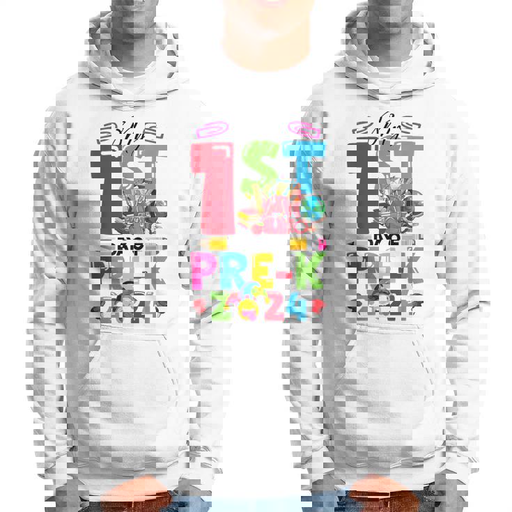 My 1St Day Of Pre-K 2024 Preschool Student Back To School Hoodie ...