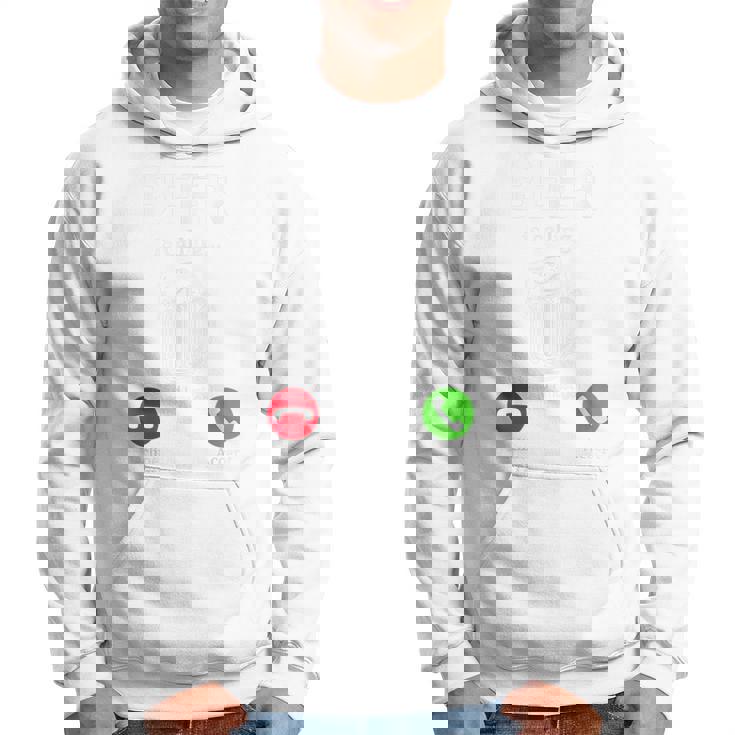 Beer Is Calling Beer Lovers Team Drinking Memes Hoodie - Monsterry