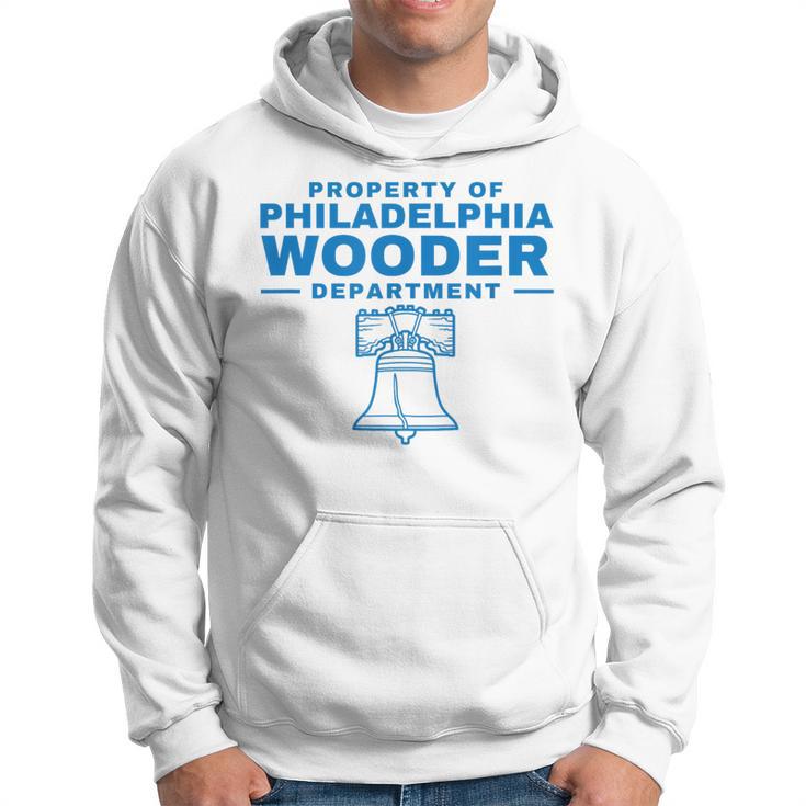 Philadelphia Wooder Department Philly City Hall Parody Hoodie - Monsterry