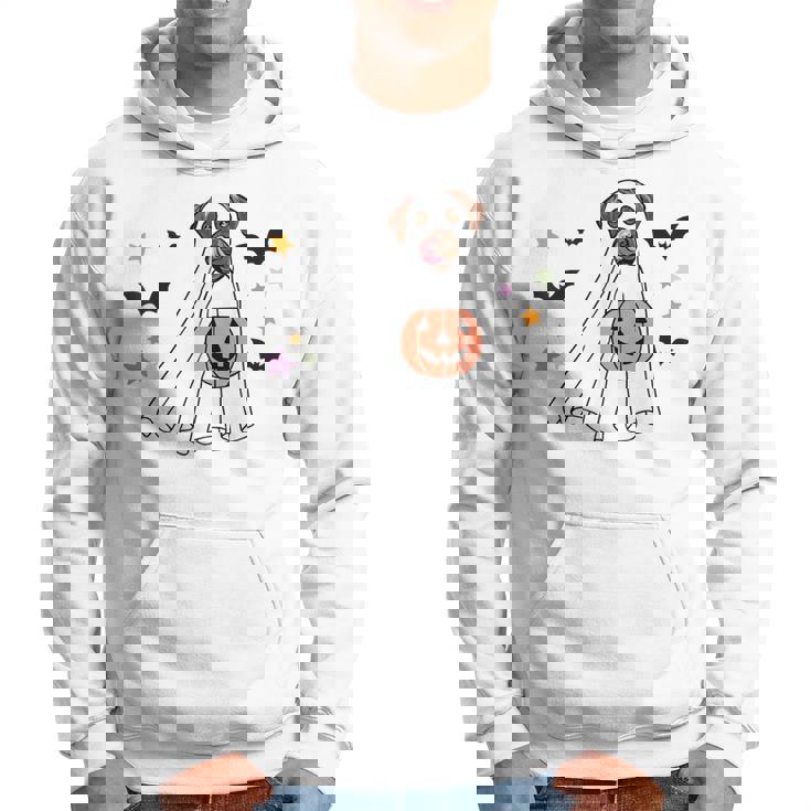 Ghost Chocolate Labrador Retriever Boo Dog Halloween Costume Hoodie ...