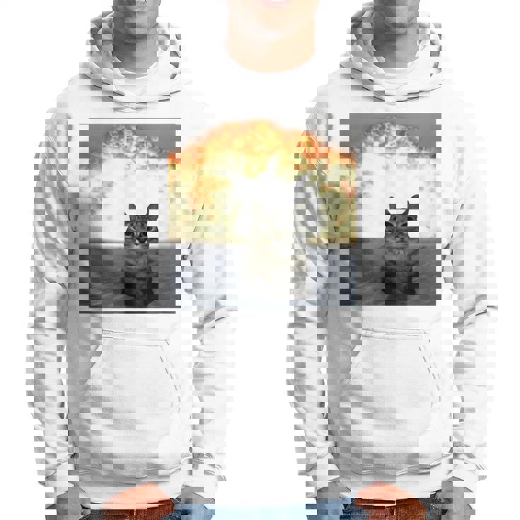 Goofy Cat Explosion T-Shirt - Monsterry