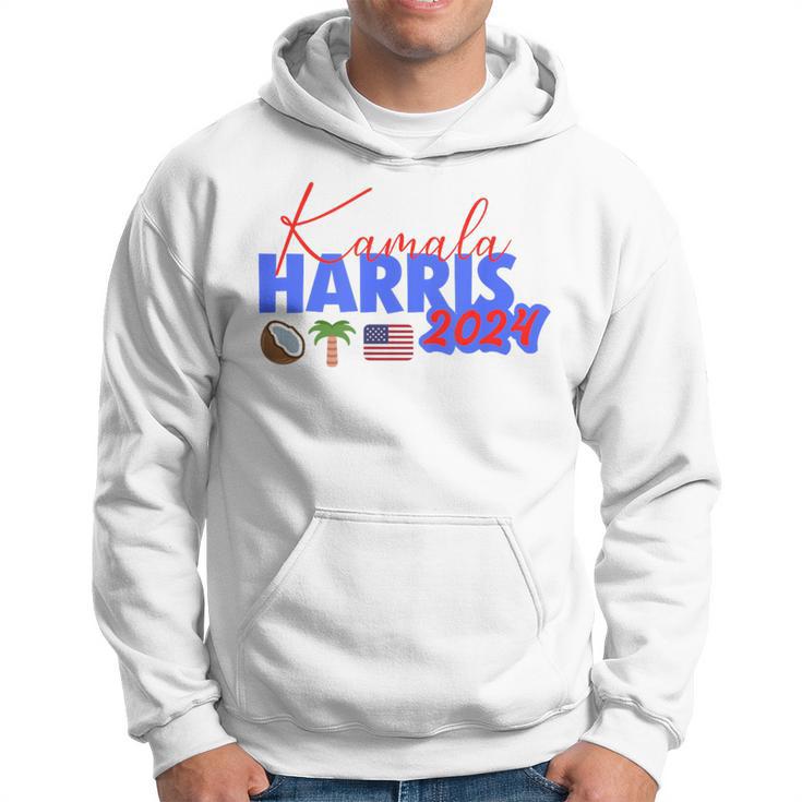Kamala Harris 2024 Coconut Tree Political Humor Hoodie - Monsterry AU