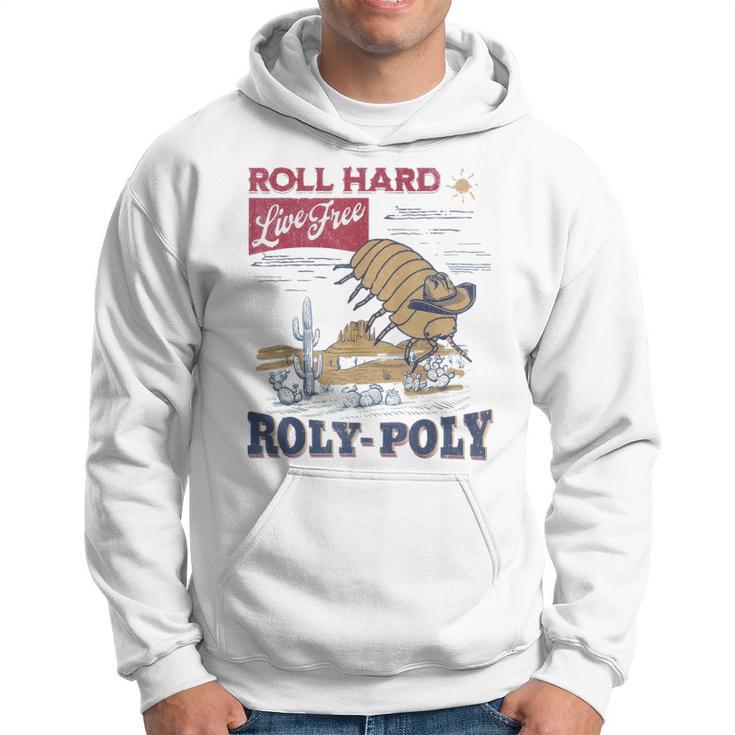 Roly Poly Western Rodeo Cowboy Dung Beetle Retro T-Shirt | Mazezy