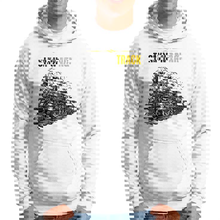 Stay On Track Vintage Steam Train Big Boy Locomotive 4014 Men's T-shirt ...