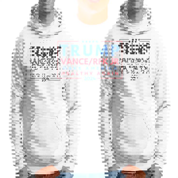 Trump Vance Rfk Jr Make America Healthy Again Hoodie - Monsterry