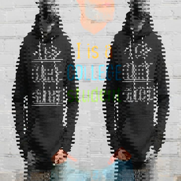 I Is A College Student High School Graduation Hoodie - Monsterry