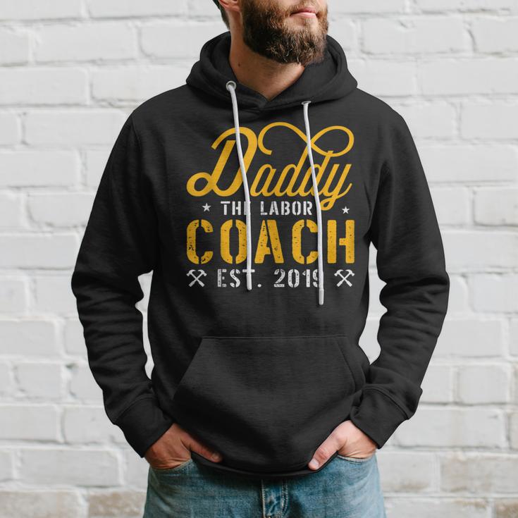 Daddy Labor Coach 2019 Expecting Father Hoodie - Monsterry