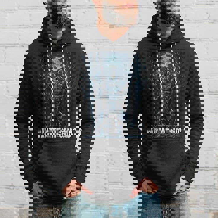 What The Sigma Meme Moon Alpha Wolf Hoodie | Mazezy