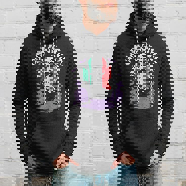 Halloween Graveyard Gaba Ghoul Ghost Italian Gabagool Hoodie | Mazezy