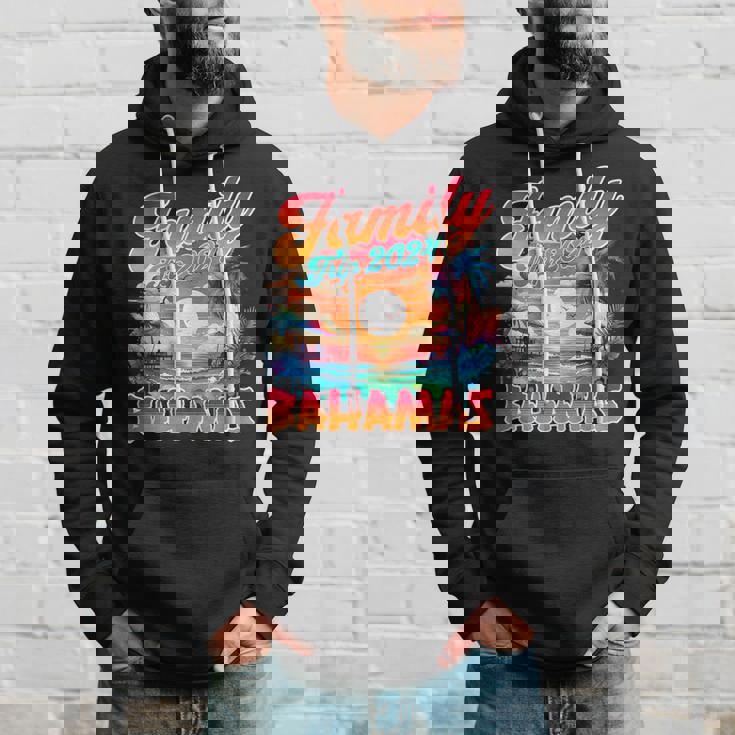 Happy Vacay Beach Family Trip Bahamas 2024 Cruise Hoodie - Monsterry