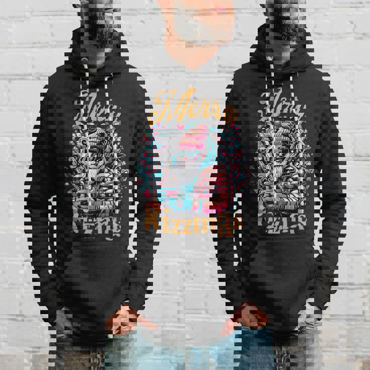 Merry Rizzmas Viral Influencer Skibidi Christams Brain Rot Hoodie ...