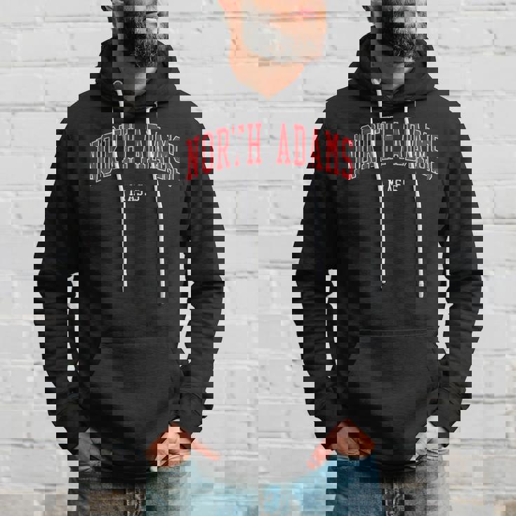 North Adams Massachusetts College University Style Hoodie - Monsterry