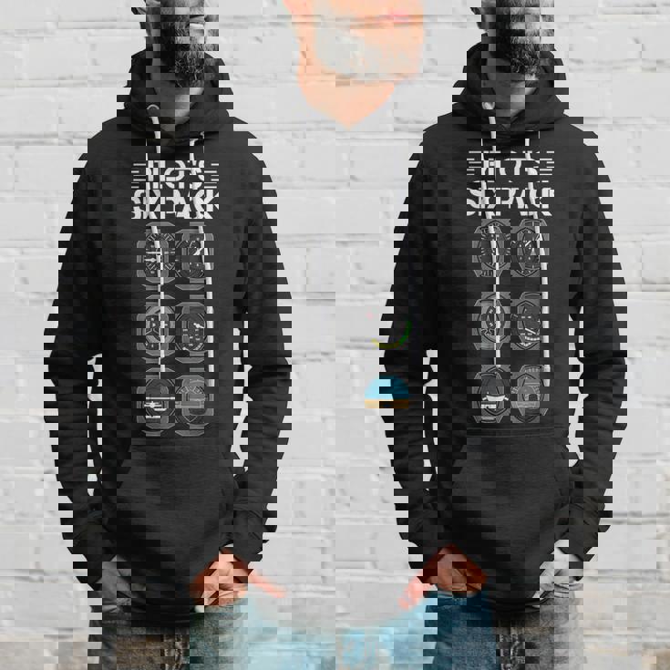 Pilot's Six Pack Diseño De Tablero De Control Deuelo Y Aviones Sudadera ...