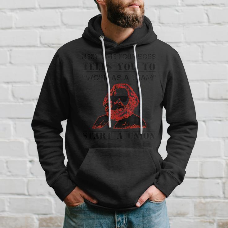 Pro Union Democratic Socialism Socialist Communist Unionize Hoodie ...