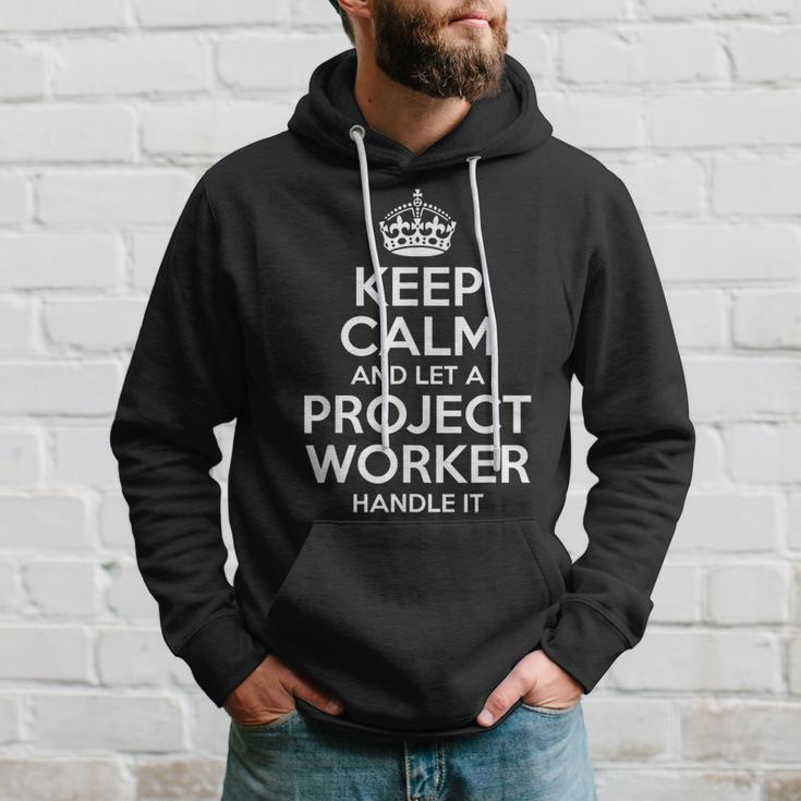 Project Worker Job Title Profession Birthday Idea Hoodie - Monsterry