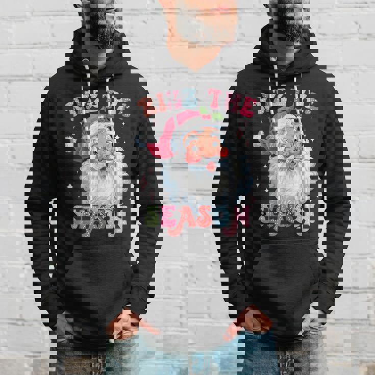 Rizz The Season Christmas Rizzmas Santa Claus Rizzler Hoodie | Mazezy