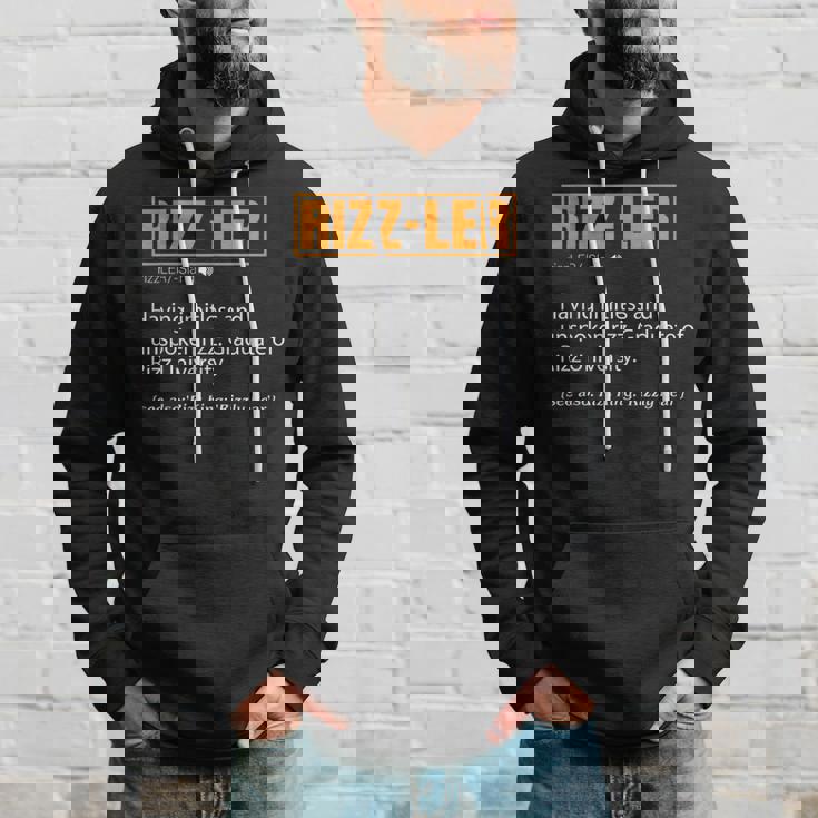 Rizzler Definition Meme Quote Gen Z Rizz Up Hoodie - Seseable