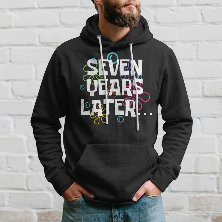 Seven Years Later Meme 7 Year Old 7Th Birthday Party Hoodie - Monsterry